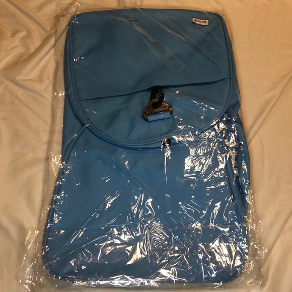 Bags | Linda Finegold Alf Blue Emotional Baggage Duffel Bag With New ...